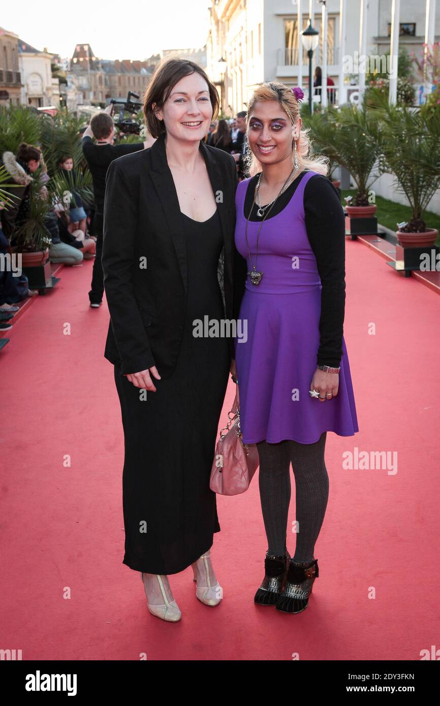 Sameena Ahmed and Hayley Williams from the team of the movie "Catch me ...