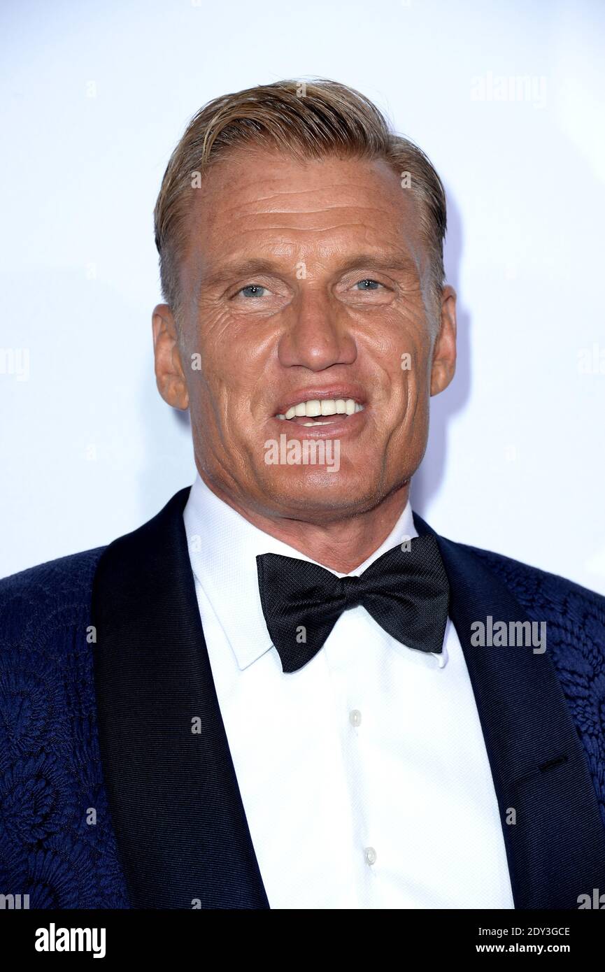 Dolph Lundgren attends the Ferrari?s 60th Anniversary in the USA black ...