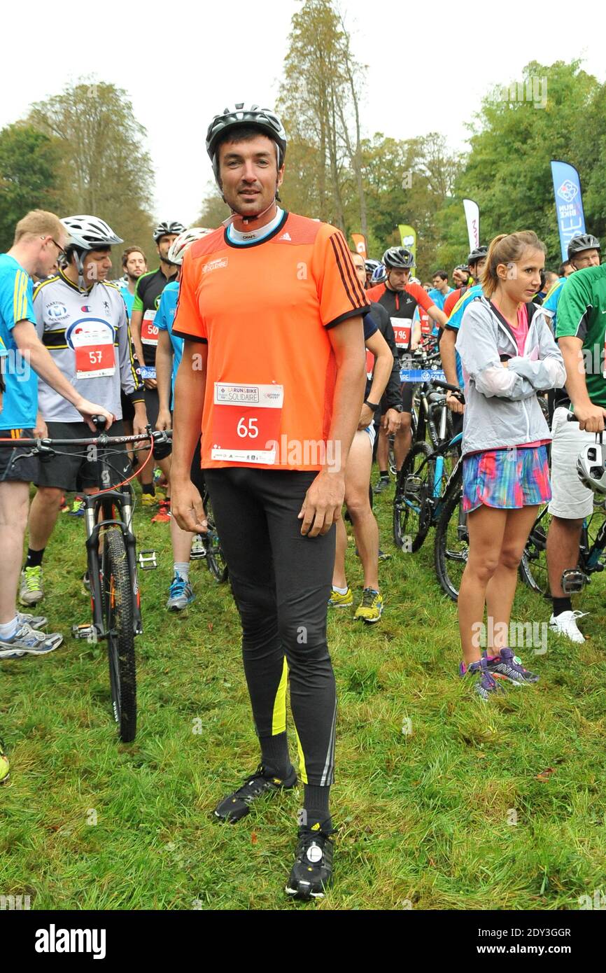 Philippe Colin during the Run and Bike at Domaine de Saint Cloud in ...