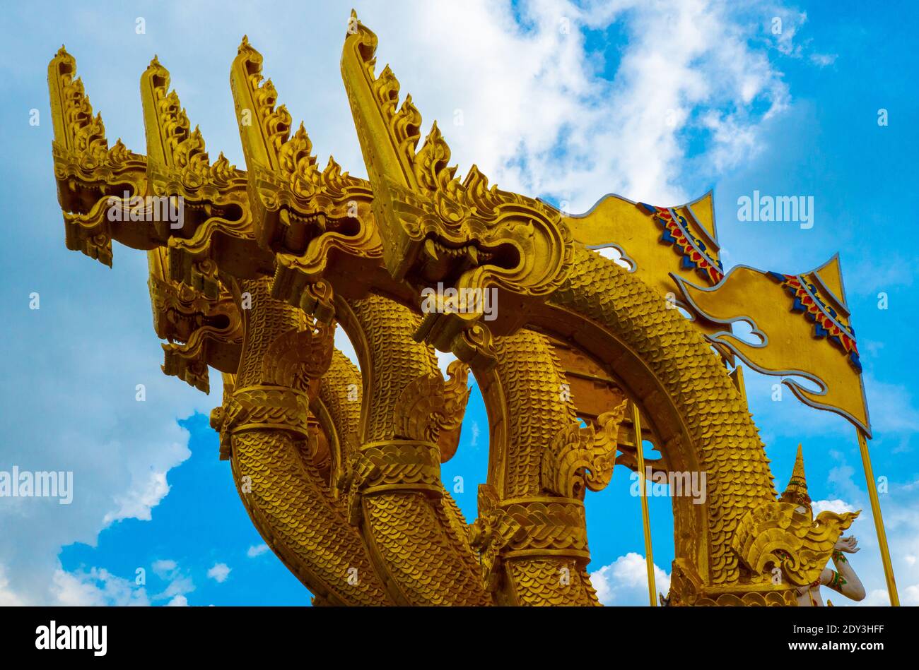 The King Of Nagas 9 Heads. The Most Famous God In Asian Name Pa Ya Nak ...