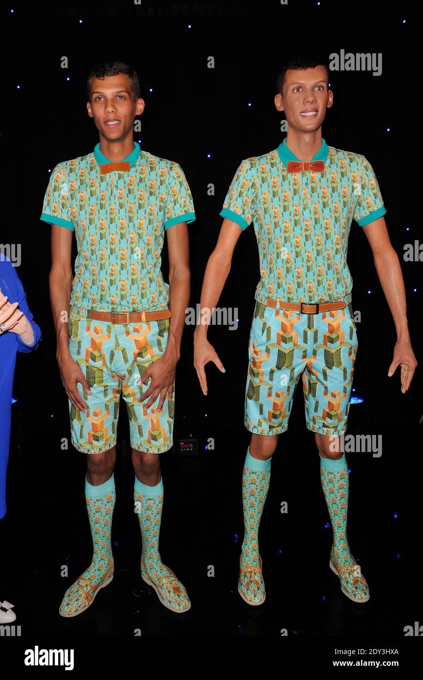Stromae unveils his wax figure at the Musee Grevin in Paris, France on ...
