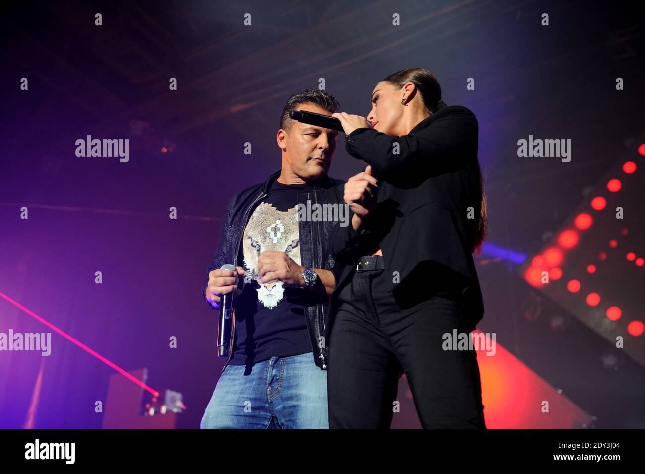 Jean Roch during the charity concert Night For Life held at 'Les Arenes ...