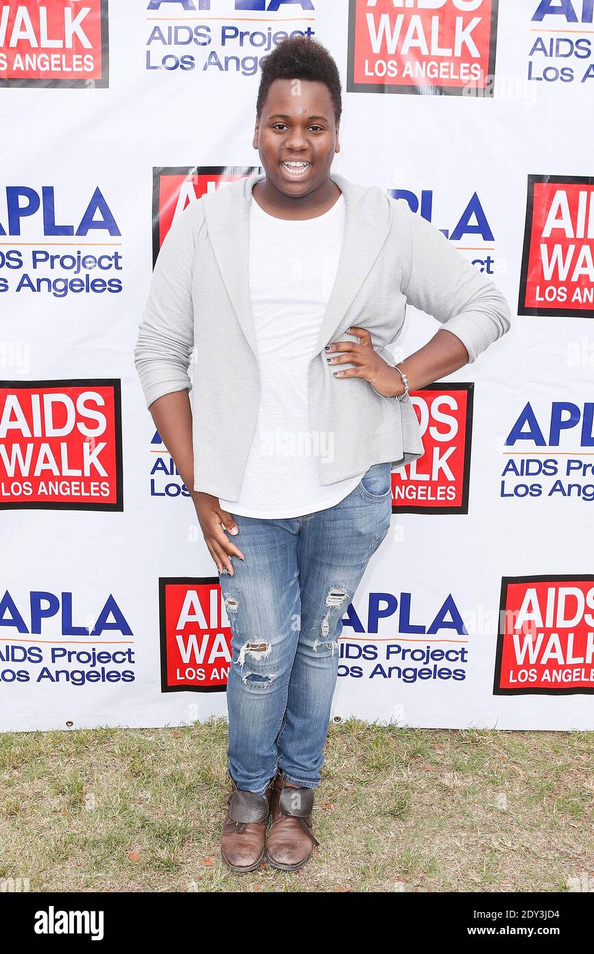 Alex Newell attends the annual AIDS Walk Los Angeles at The City of ...