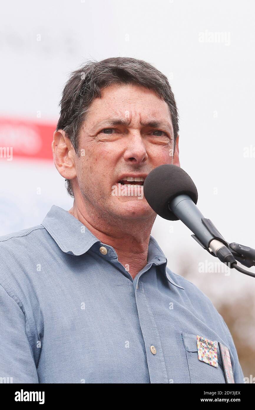AIDS Walk Los Angeles organizer Craig Miller attends the annual AIDS ...