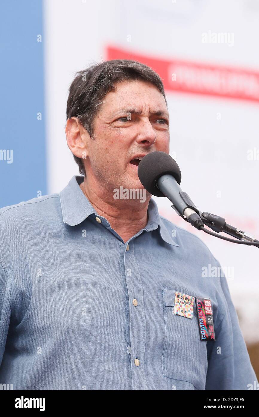 AIDS Walk Los Angeles organizer Craig Miller attends the annual AIDS ...