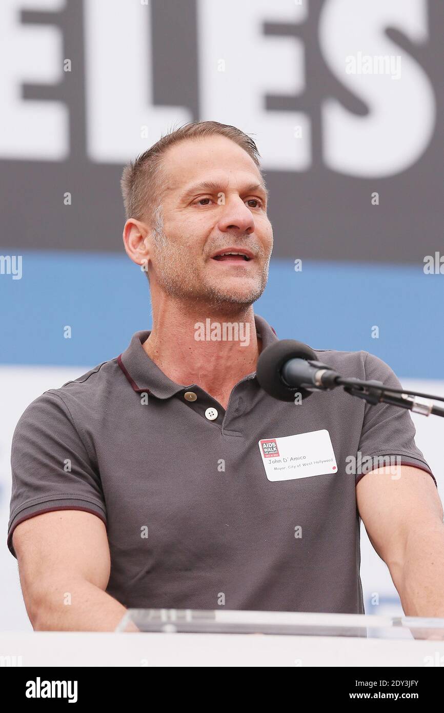 John D'Amico attends the annual AIDS Walk Los Angeles at The City of ...