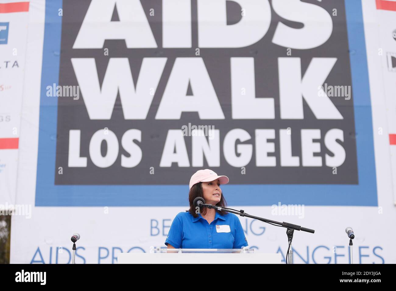 Ellen Leyva attends the annual AIDS Walk Los Angeles at The City of ...