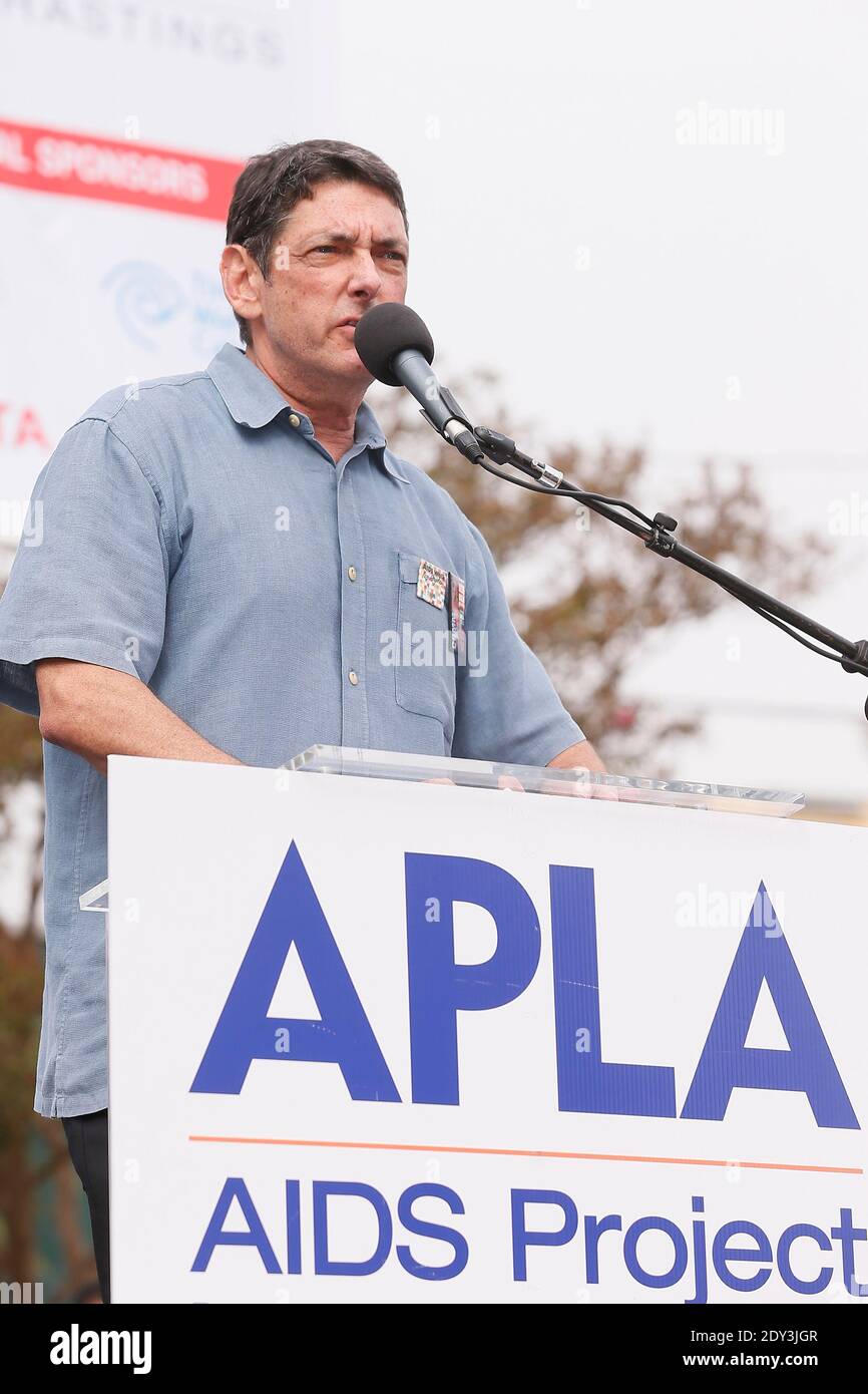 AIDS Walk Los Angeles organizer Craig Miller attends the annual AIDS ...