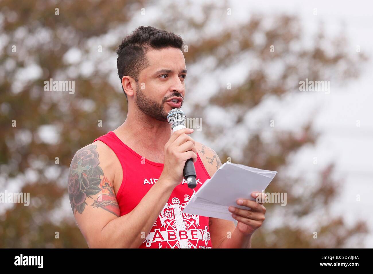 Jai Rodriguez attends the annual AIDS Walk Los Angeles at The City of ...