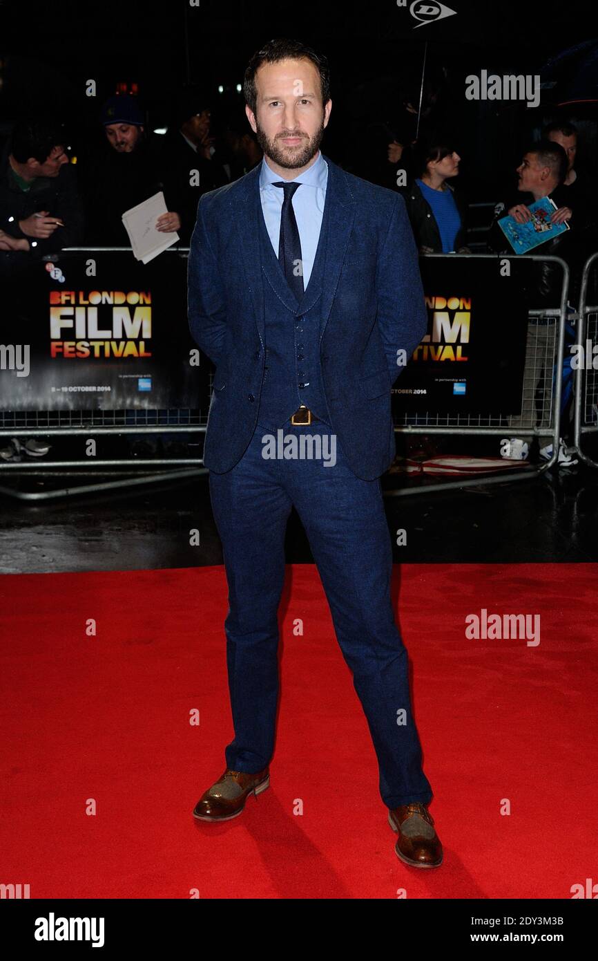 Morgan Matthews attending the X+Y Premiere during the BFI London Film ...
