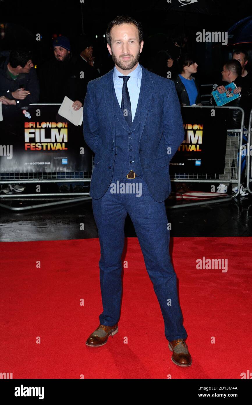 Morgan Matthews attending the X+Y Premiere during the BFI London Film ...