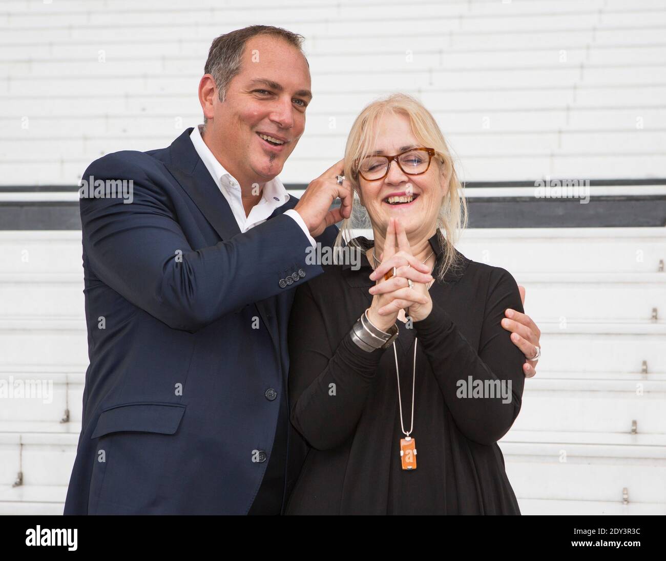 Hypnotist Messmer posing at the photocall for MIPCOM of Cannes, Cannes ...