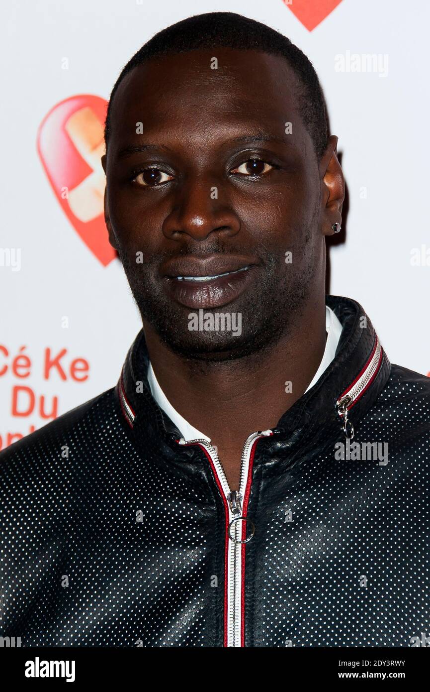 Omar Sy attending the premiere of the movie Samba organised by the ...