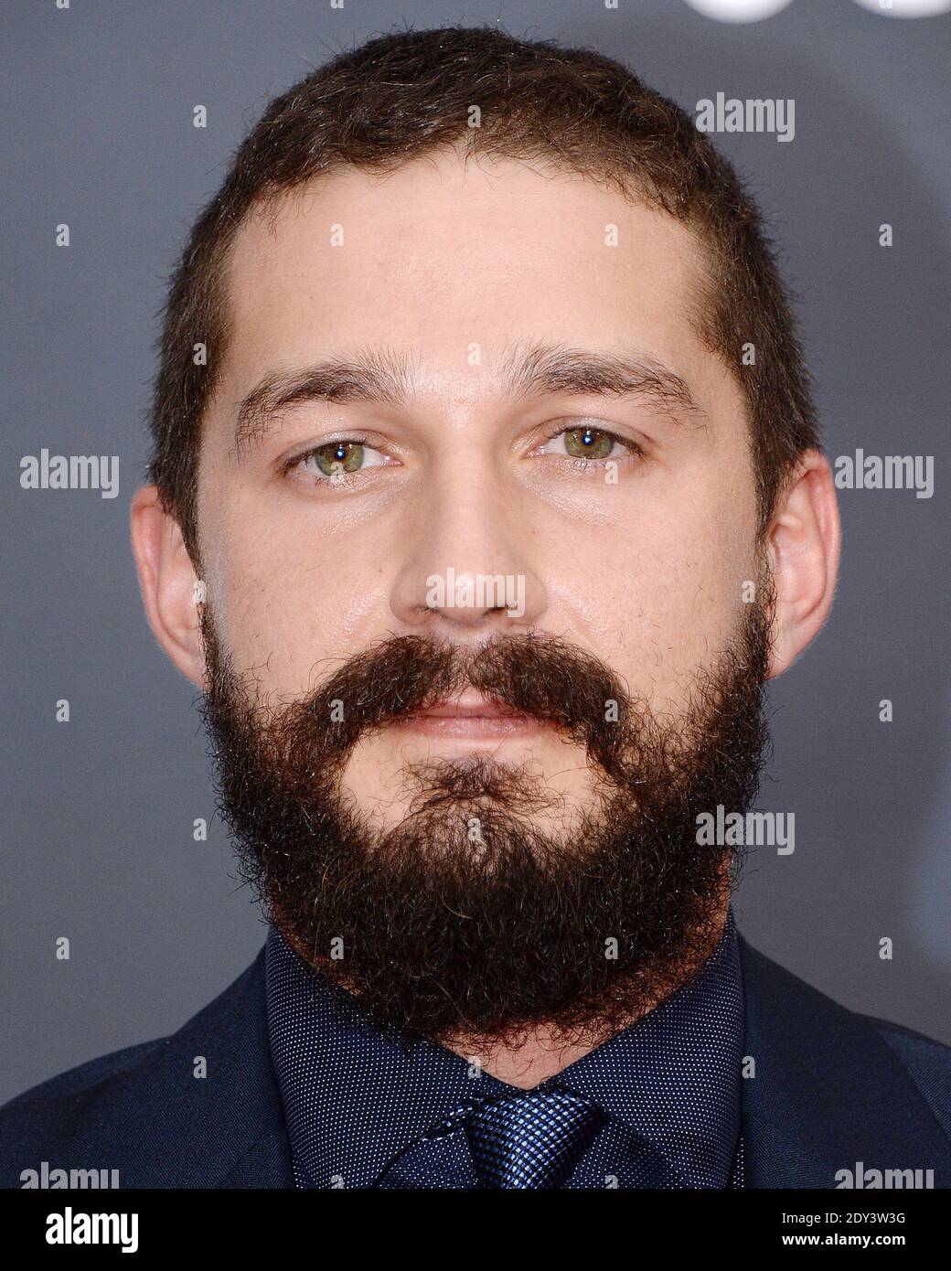 Actor Shia LaBeouf attends the movie premiere of Fury at the Newseum in ...