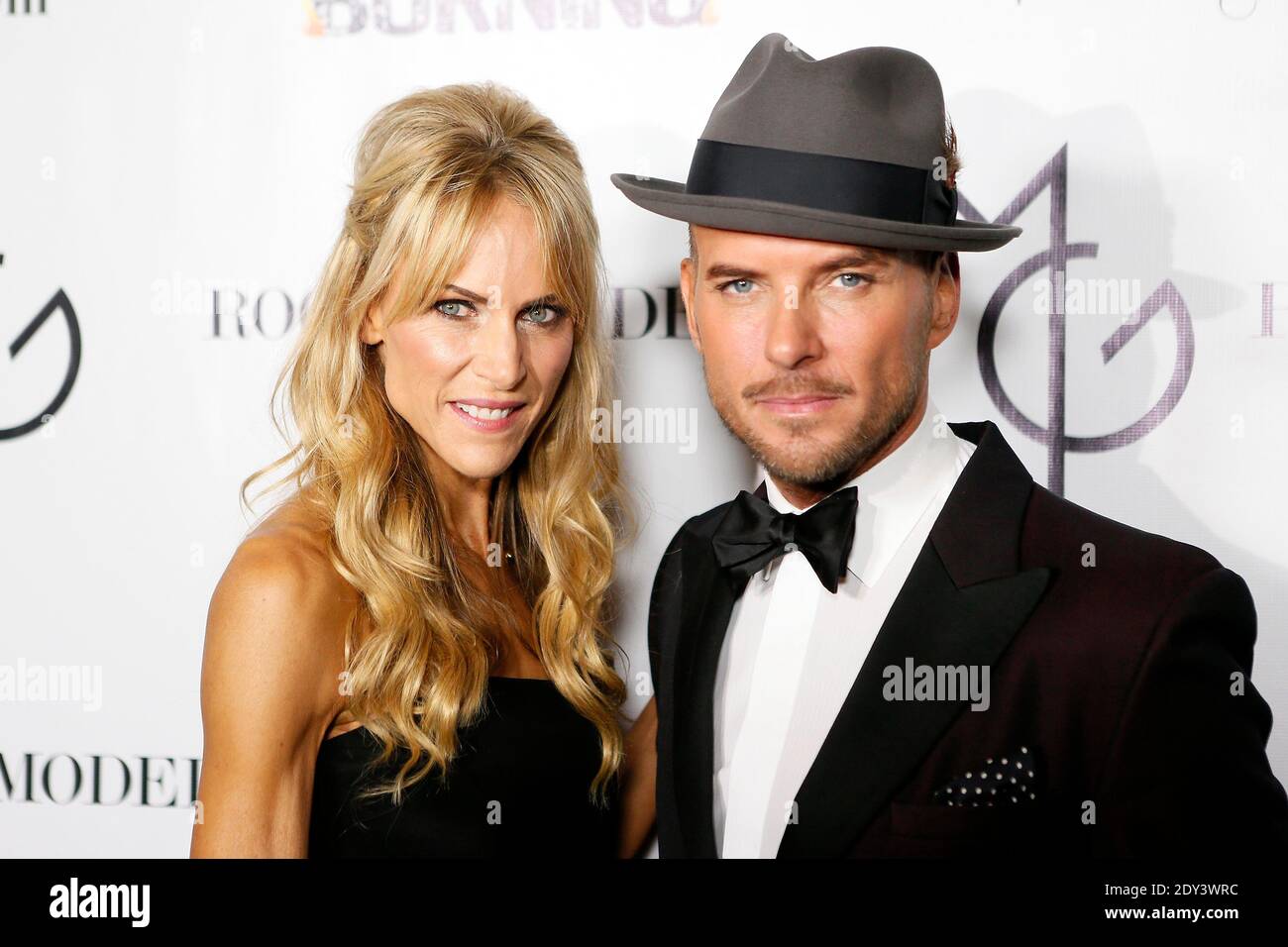 Grace Lazenby and Matt Goss attend A Night With Matt Goss to benefit ...