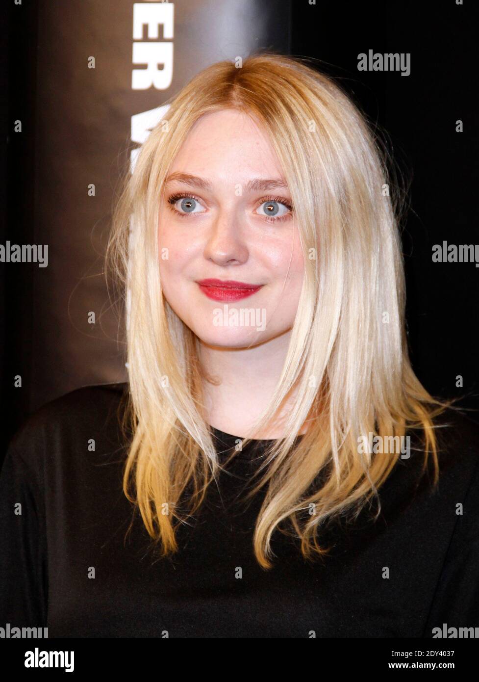 Dakota Fanning attends the Alexander Wang x H&M Collection Launch at ...