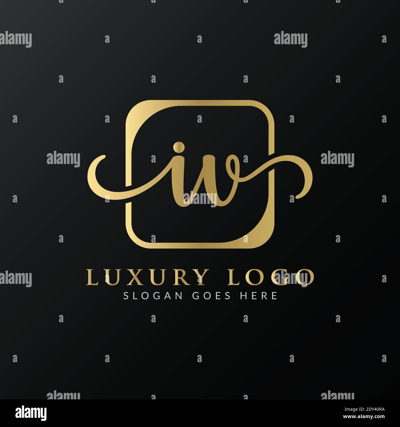 Iv logo hi-res stock photography and images - Alamy