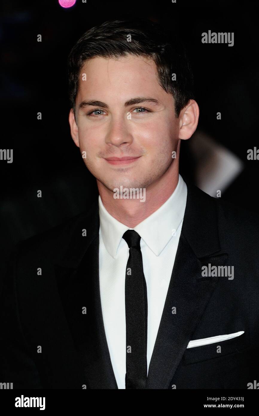 Logan Lerman attending the Fury Premiere and Closing Ceremony for the ...