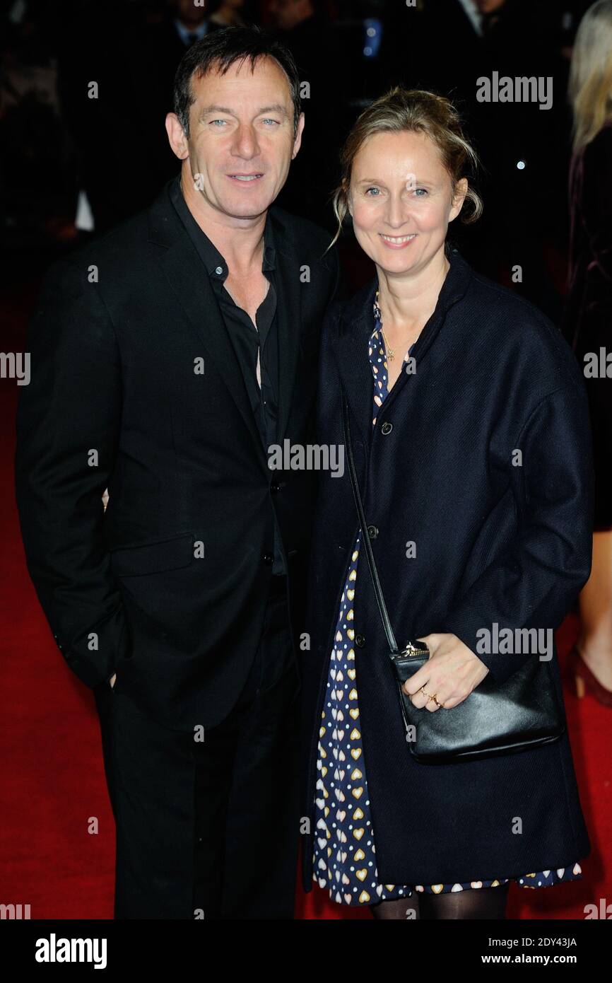Jason Isaacs and wife attending the Fury Premiere and Closing Ceremony ...