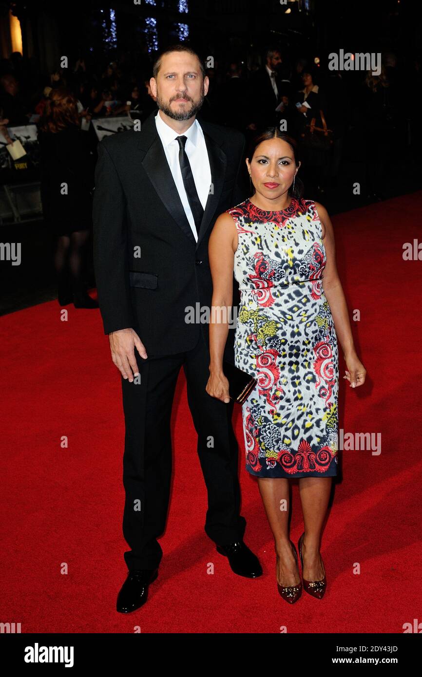 David Ayer and Maria Ayer attending the Fury Premiere and Closing ...