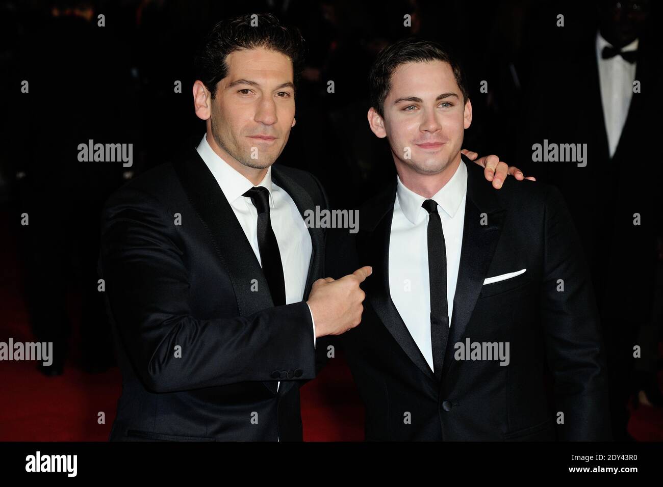 Logan lerman jon bernthal hi-res stock photography and images - Alamy