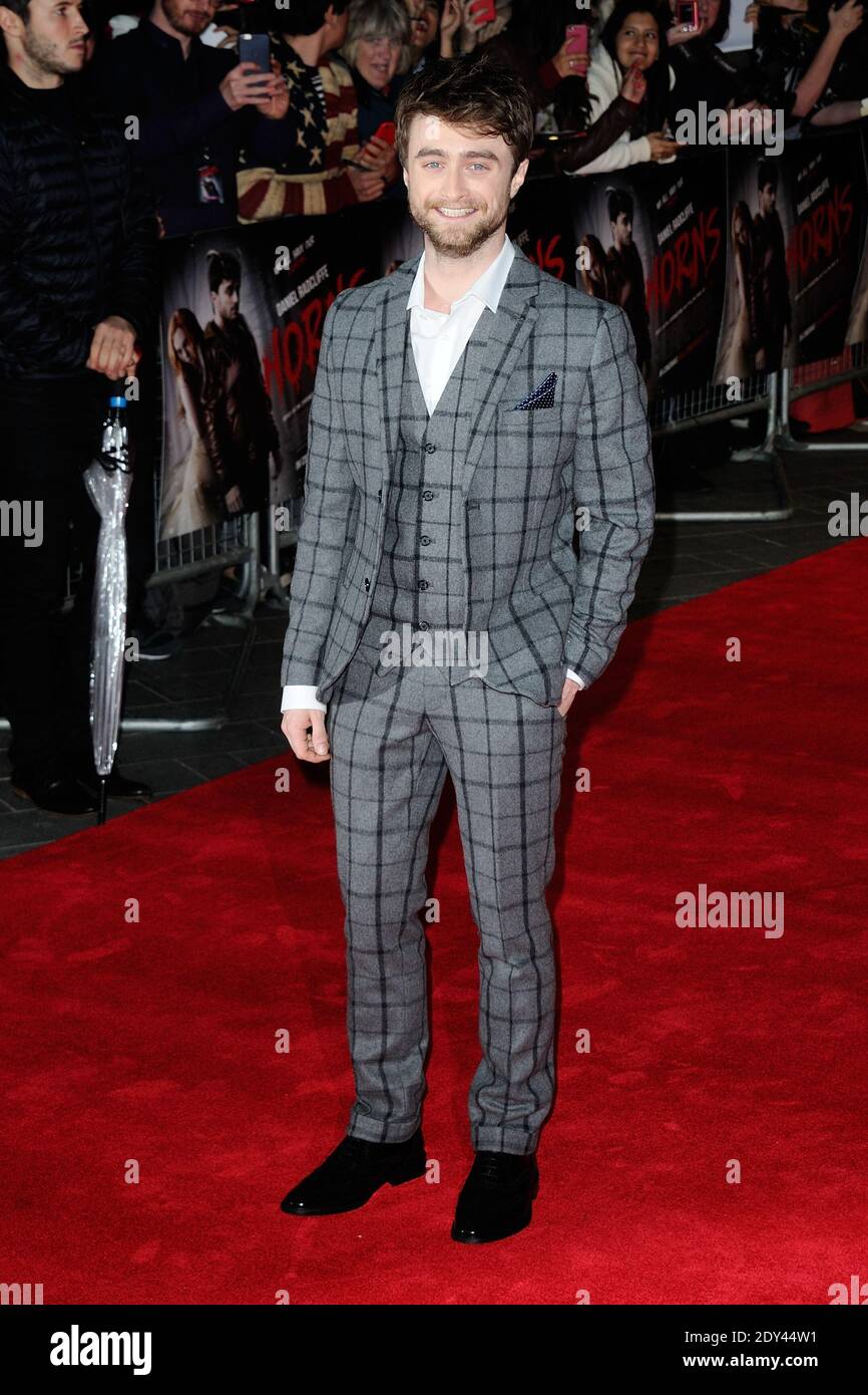 Daniel Radcliffe attending the Horns Premiere at Odeon West End in ...