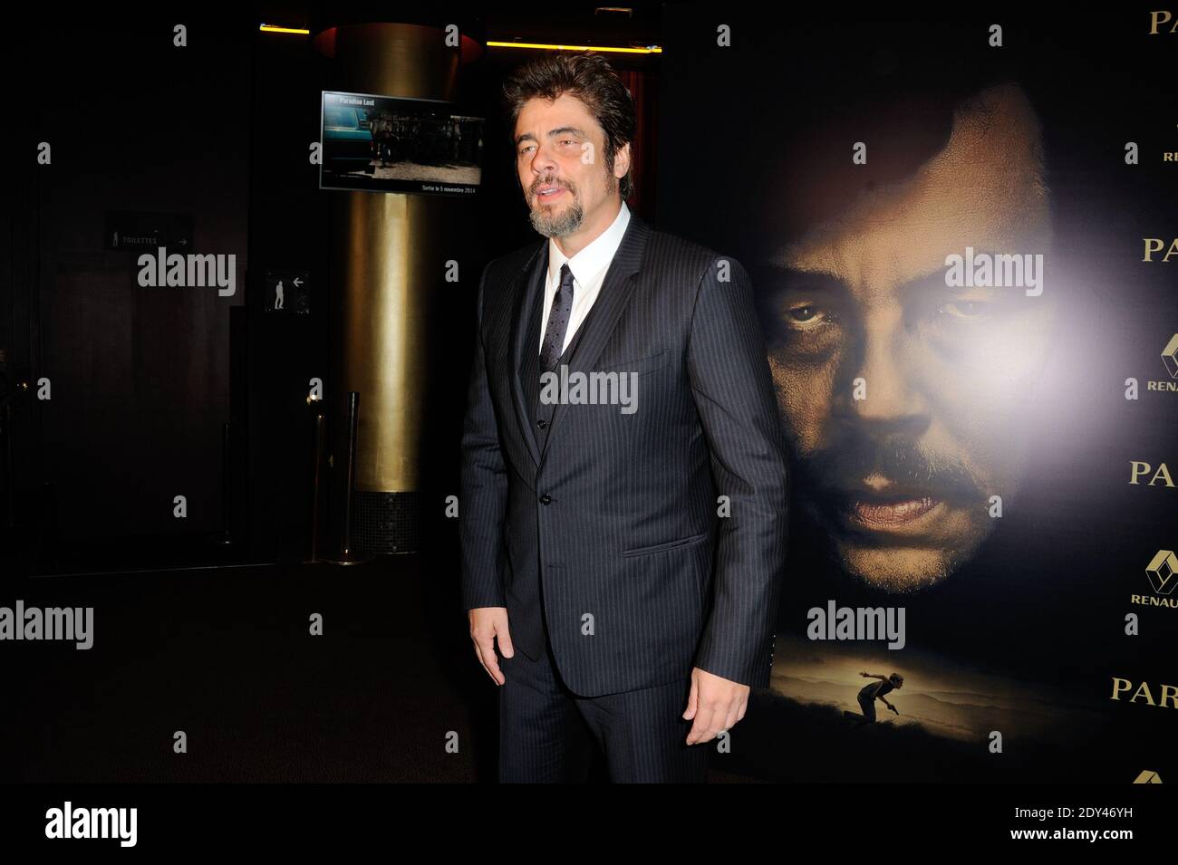 Benicio Del Toro attending the premiere of Paradise Lost at Cinema ...