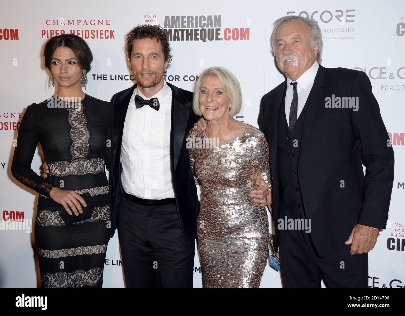 Camila Alves McConaughey, Matthew McConaughey, Kay McConaughey and C.J ...