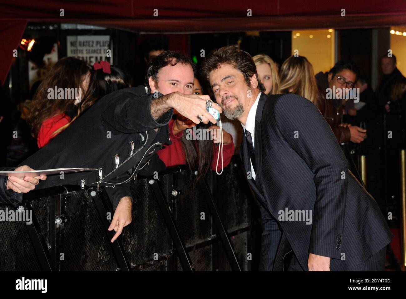 Benicio Del Toro attending the premiere of Paradise Lost at Cinema ...