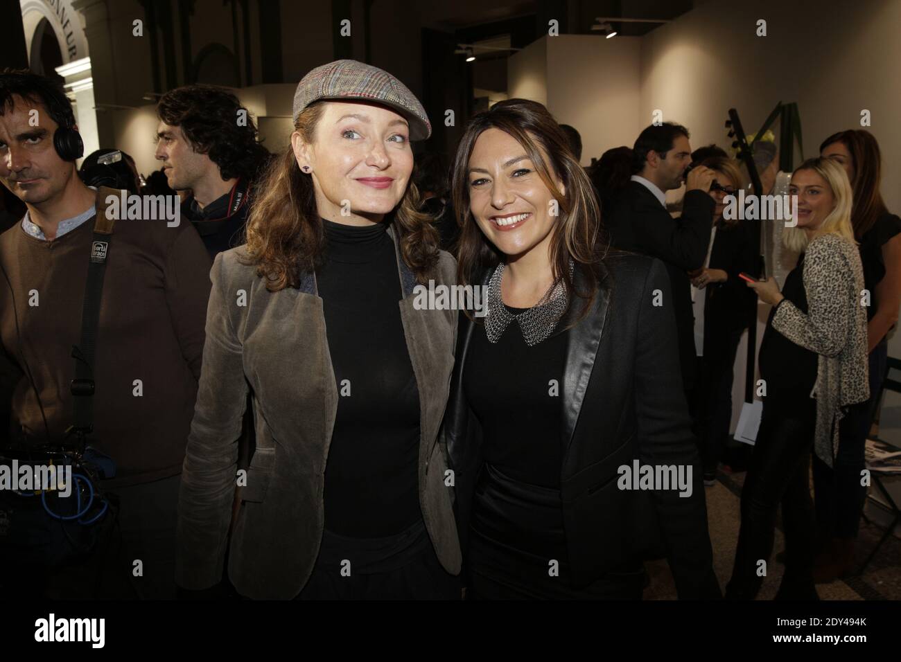 Julie Ferrier and Shirley Bousquet attending 'Orange' Party at the 41th ...