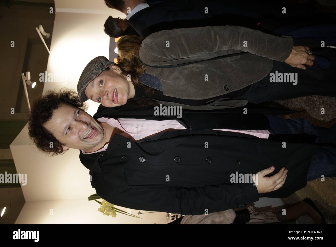 Eric Antoine and Julie Ferrier attending 'Orange' Party at the 41th ...