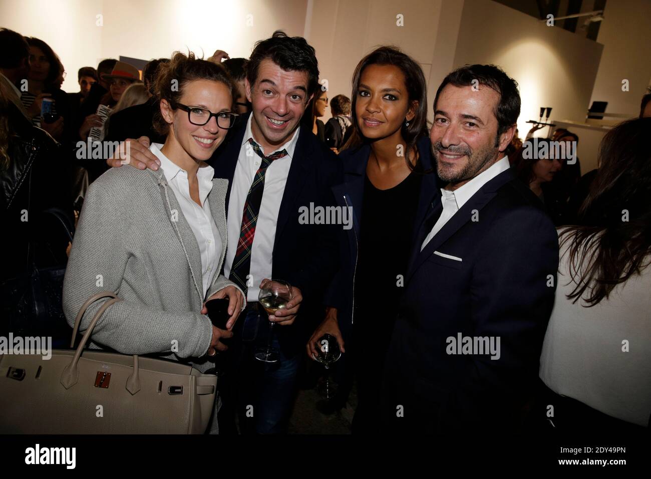 Lorie, Stephane Plaza, Karine Le Marchand and Bernard Montiel attending ...