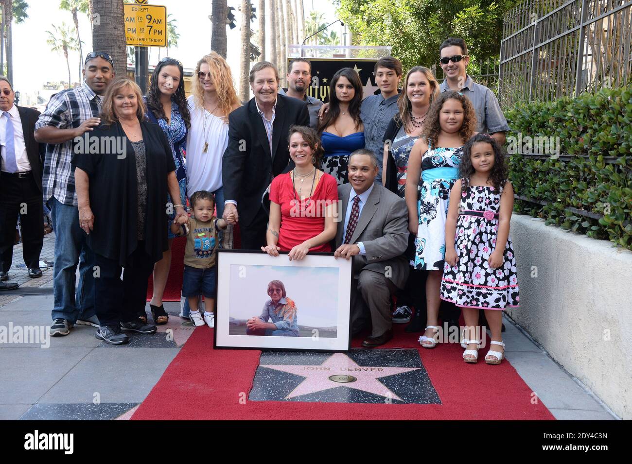 Jesse Belle Denver and Zachary Denver attend the ceremony honoring ...