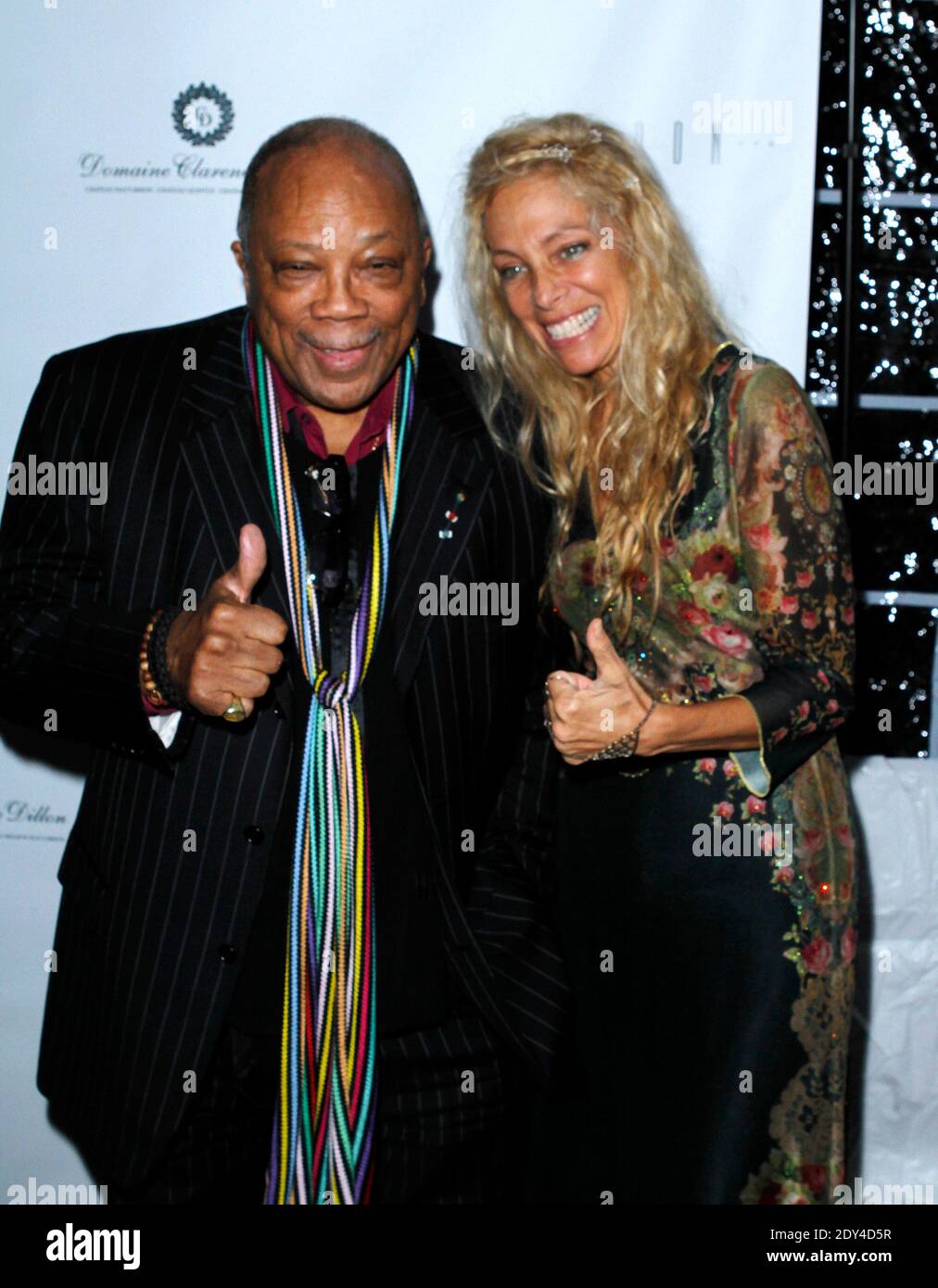 Quincy Jones and Wendy Oxenhorn attend the 13th Annual "A Great Night ...