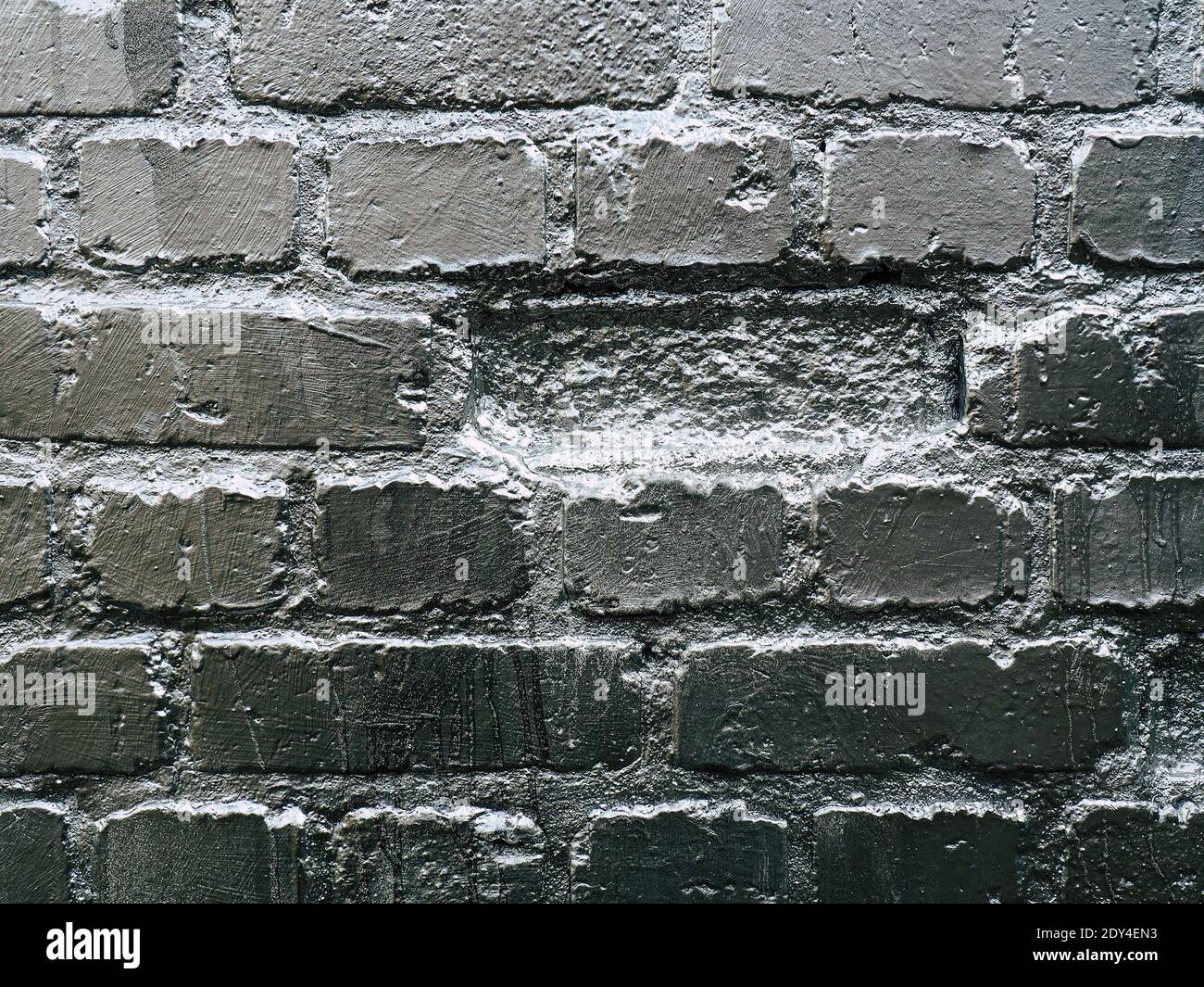 Silver brick wall full frame hi-res stock photography and images - Alamy