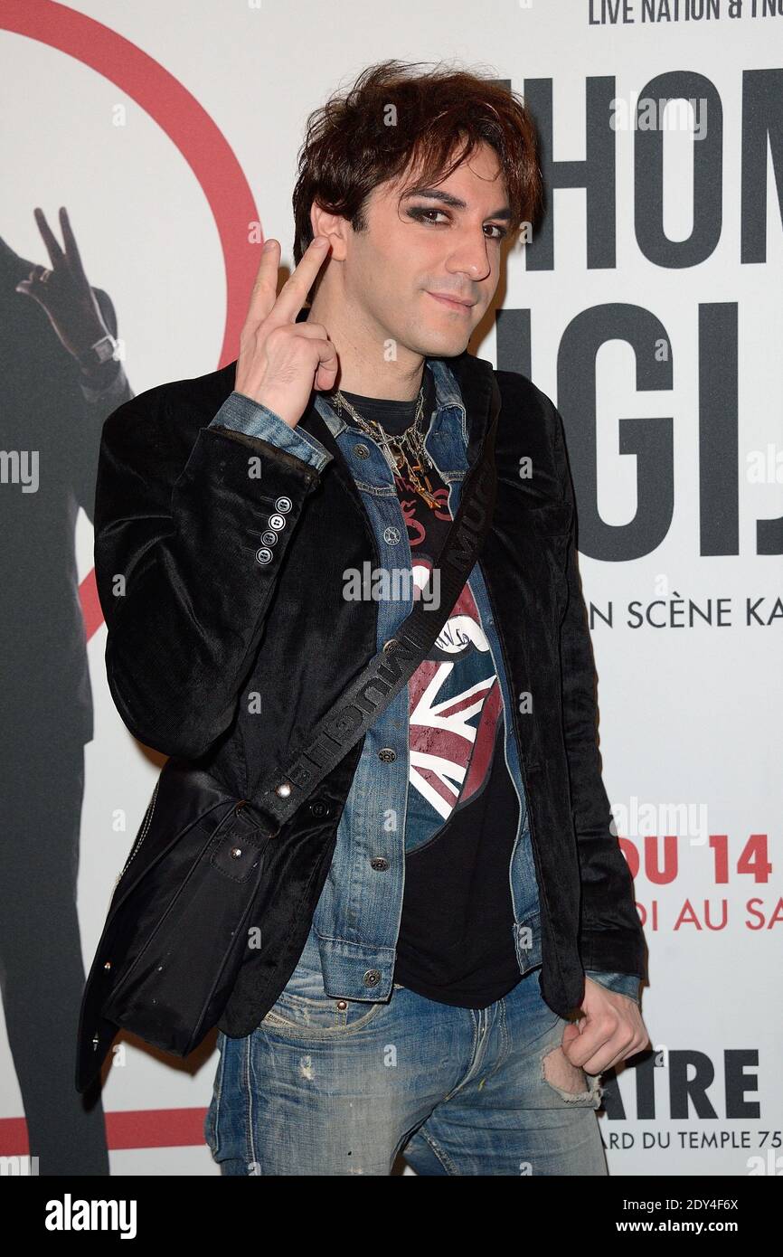 Mikelangelo Loconte attending the generale of the Thomas Ngijol new ...