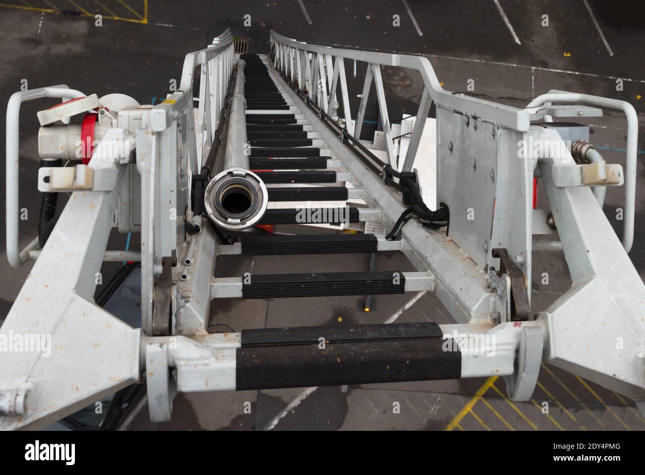 Fire Engine Ladder High Resolution Stock Photography and Images - Alamy