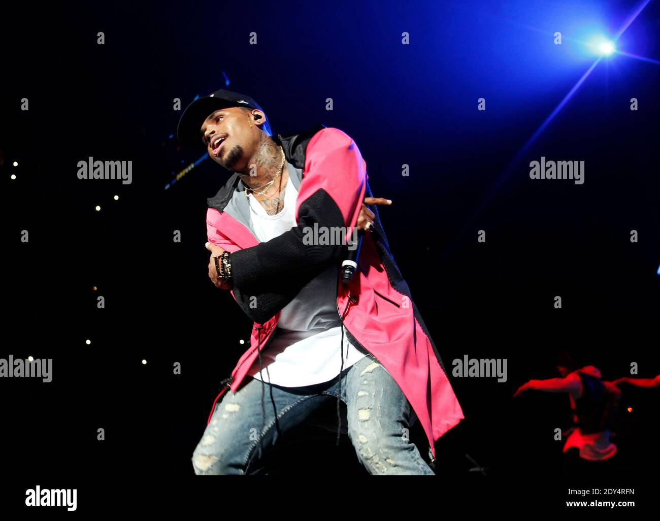 Chris Brown performs during the Power 105.1 Powerhouse Concert at the ...