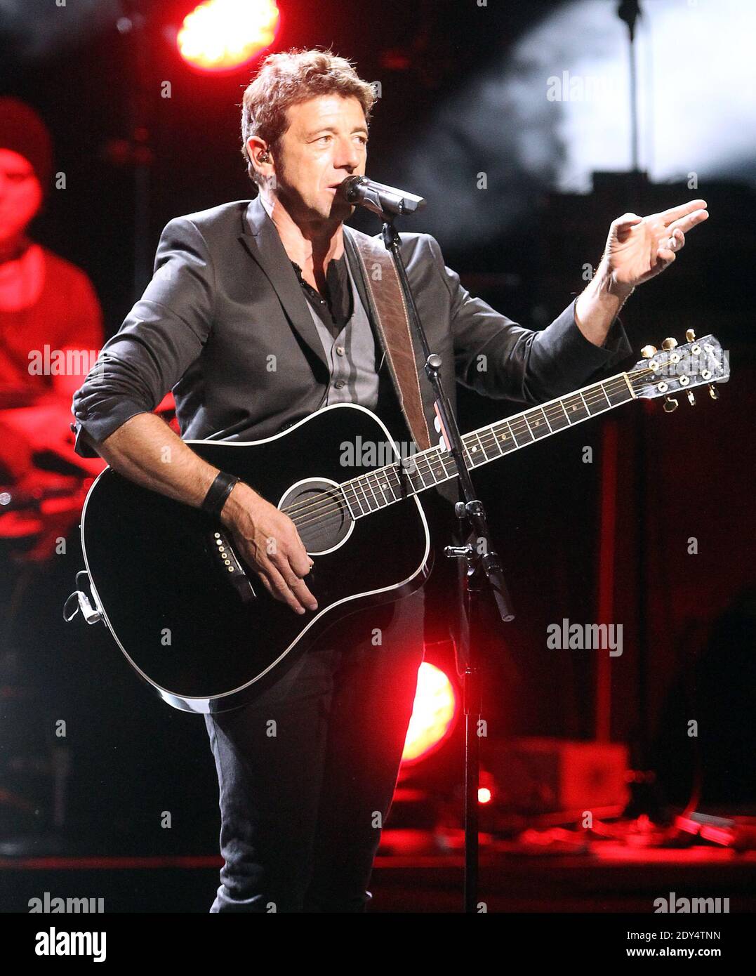 French singer Patrick Bruel performs live at The Beacon Theatre in New ...