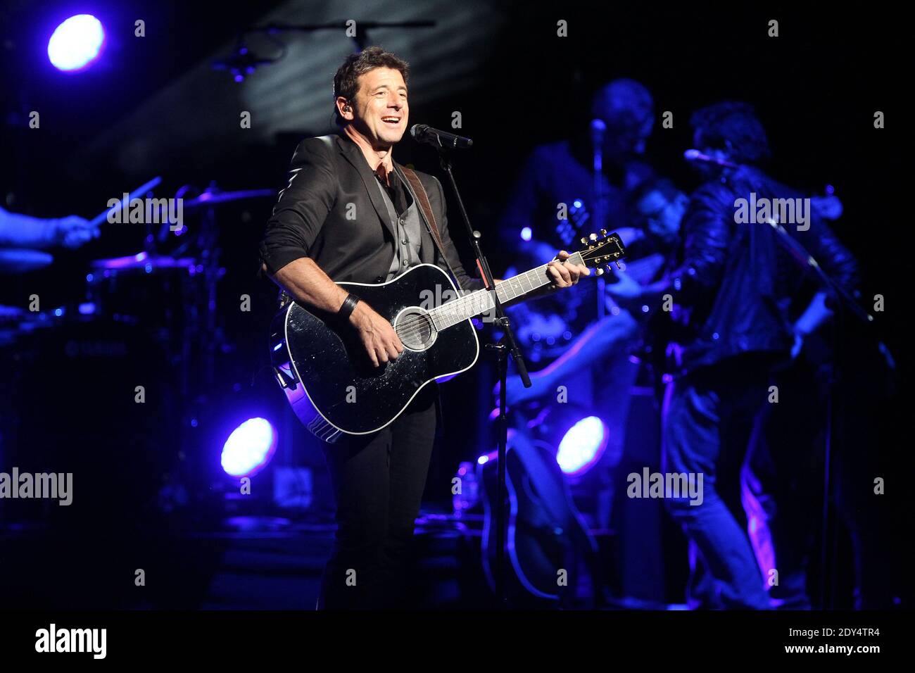 French singer Patrick Bruel performs live at The Beacon Theatre in New ...