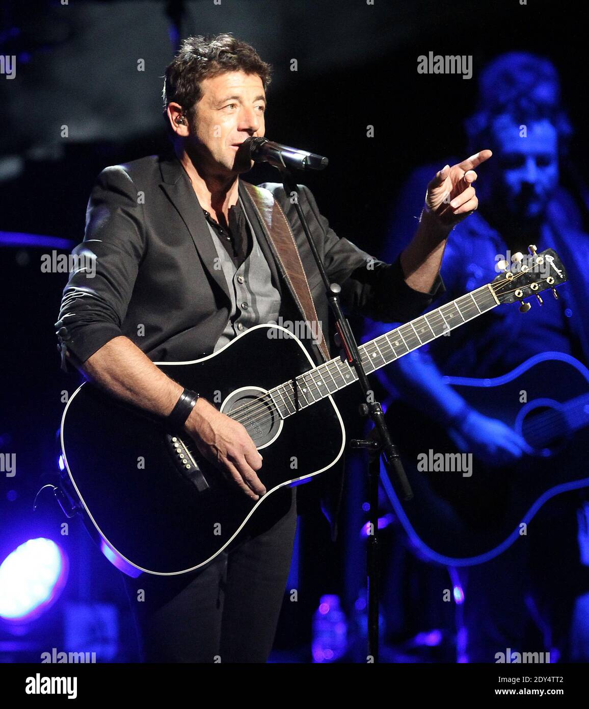 French singer Patrick Bruel performs live at The Beacon Theatre in New ...