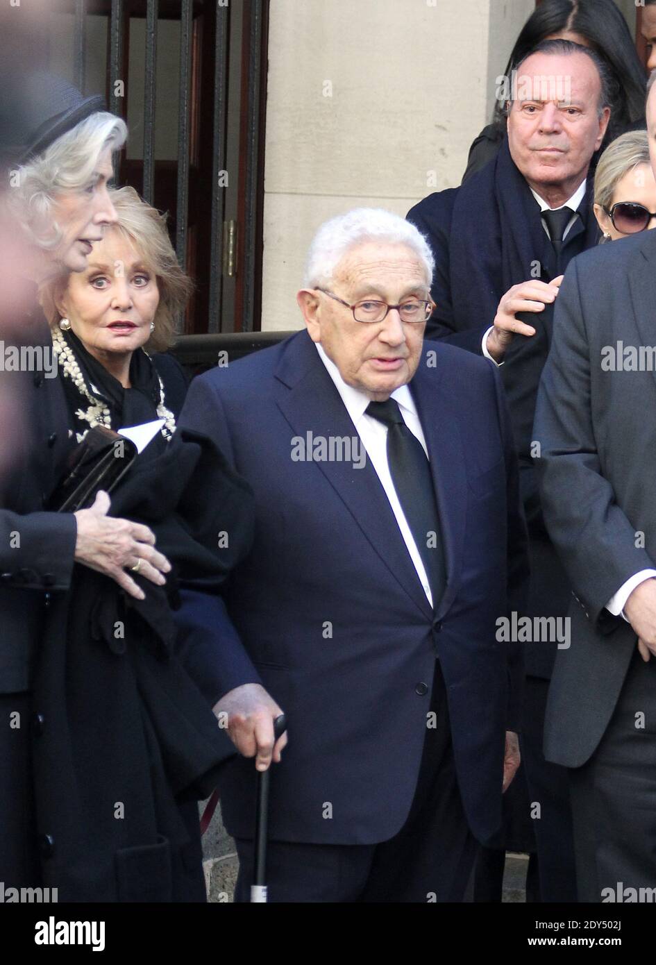 Former National Security Advisor Henry Kissinger with Julio Iglesias ...