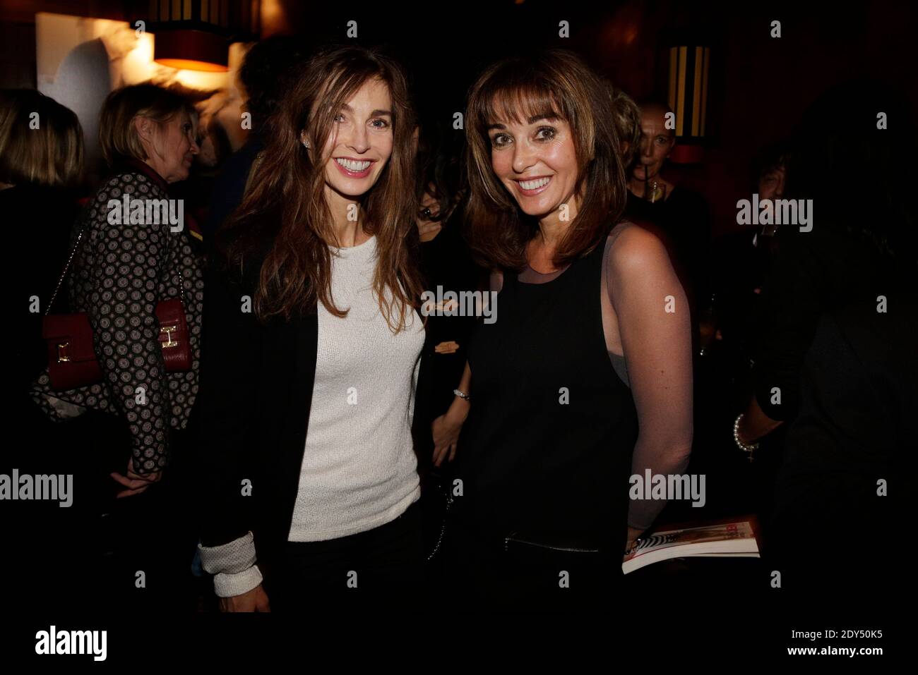 Anne Parillaud and Anna-Veronique El Baze attending Soad Bogdary and ...