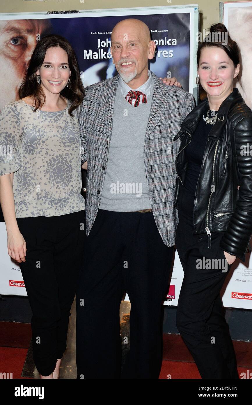 Kate Lindsey, John Malkovich and Anna Prohaska attending the Casanova ...