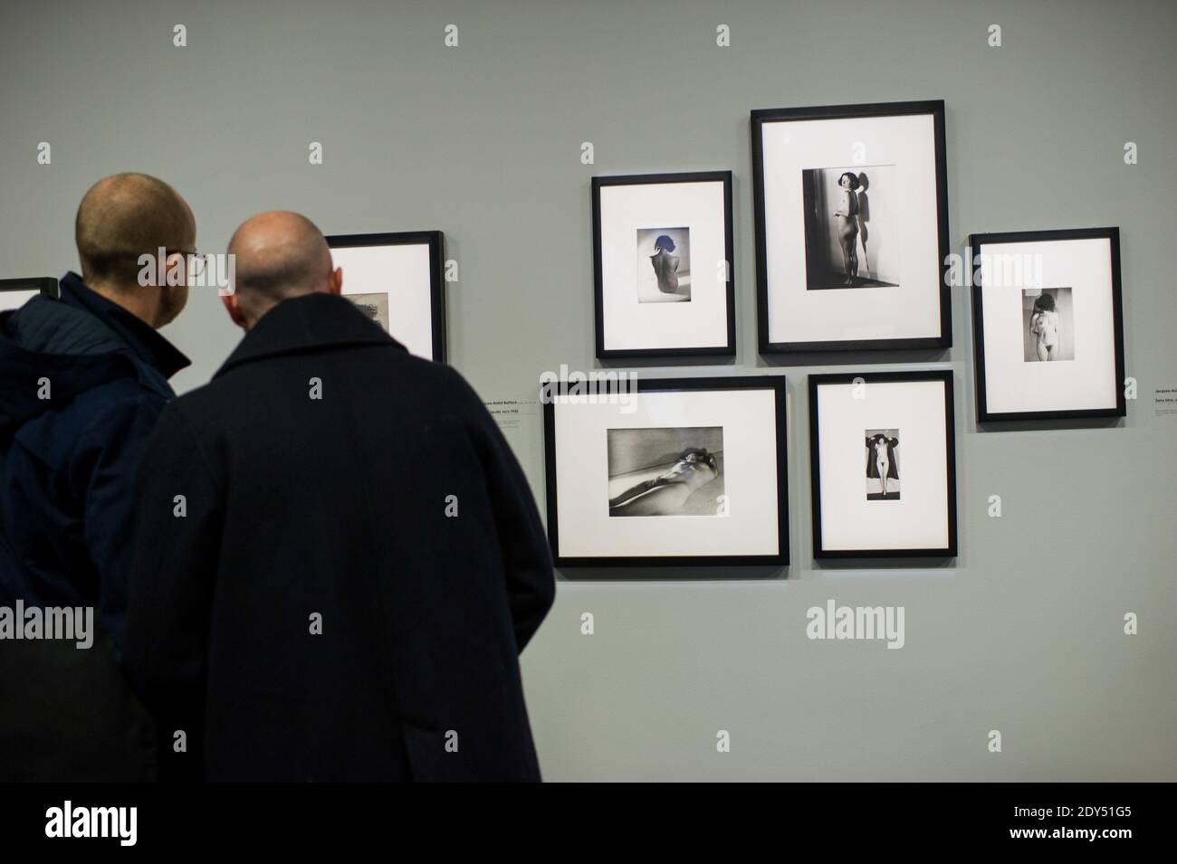 Atmosphere during the first exhibition of the surrealist photographer ...