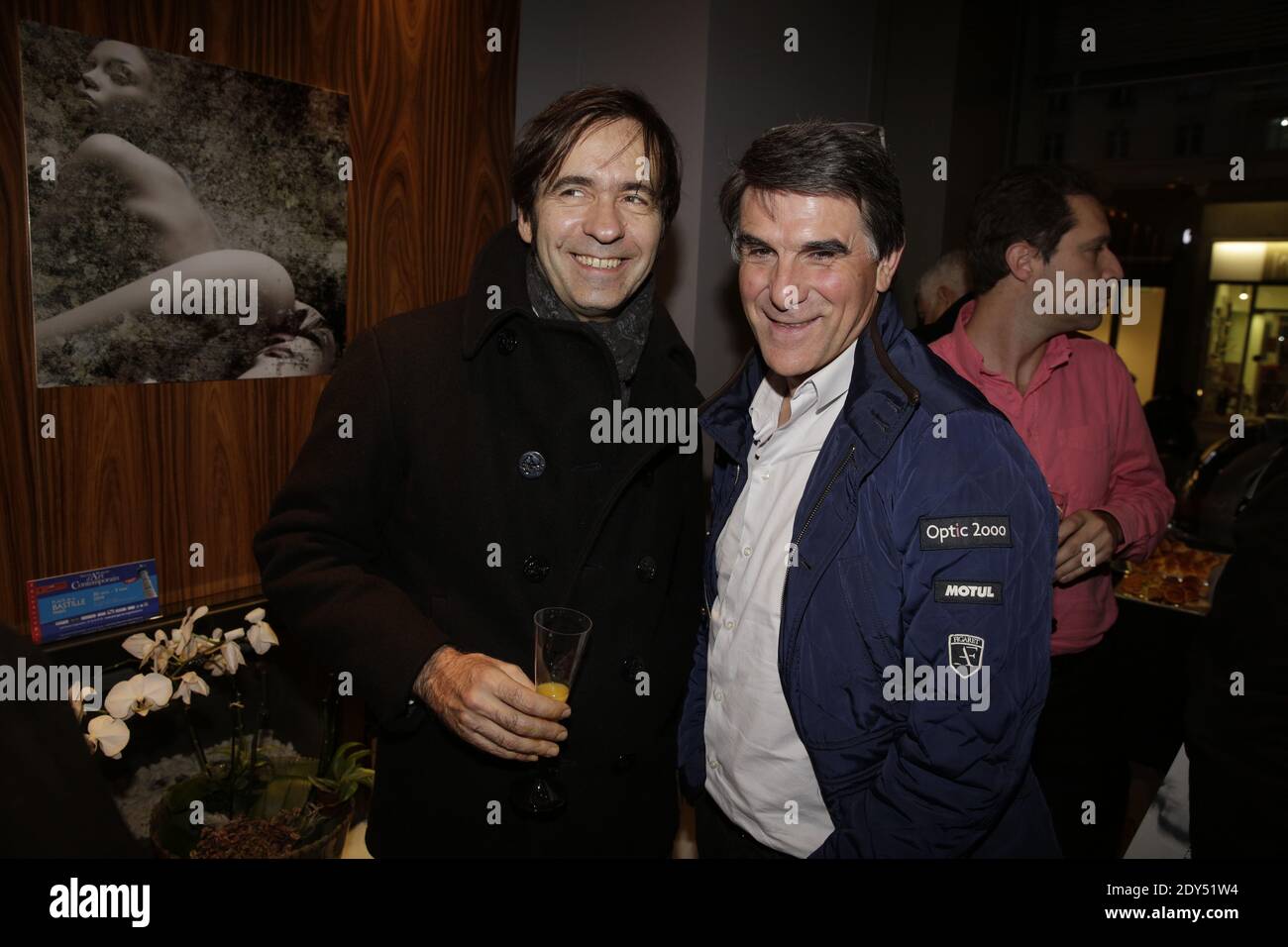 Thierry Samitier and Tex attending Patrice Berchery's book presentation ...