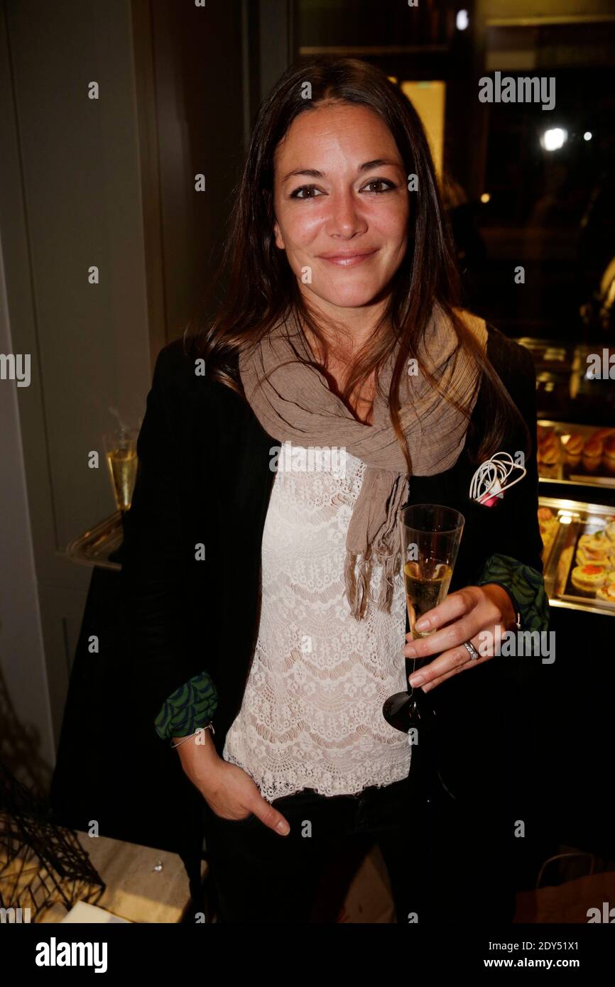 Audrey Tinthoin attending Patrice Berchery's book presentation 'Femmes ...