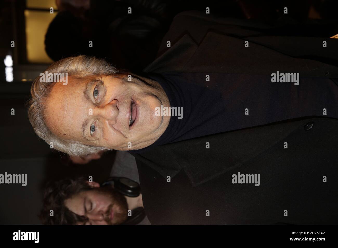 Massimo Gargia attending Patrice Berchery's book presentation 'Femmes ...