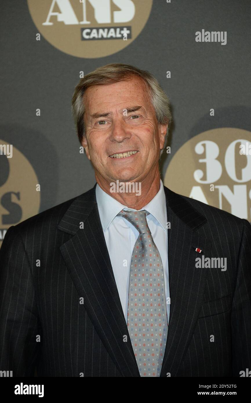 Vincent Bollore attending Canal Plus 30th anniversary Party held at ...