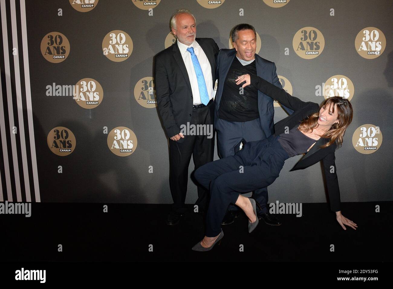 Jerome Bonaldi and Doria Tillier attending Canal Plus 30th anniversary ...